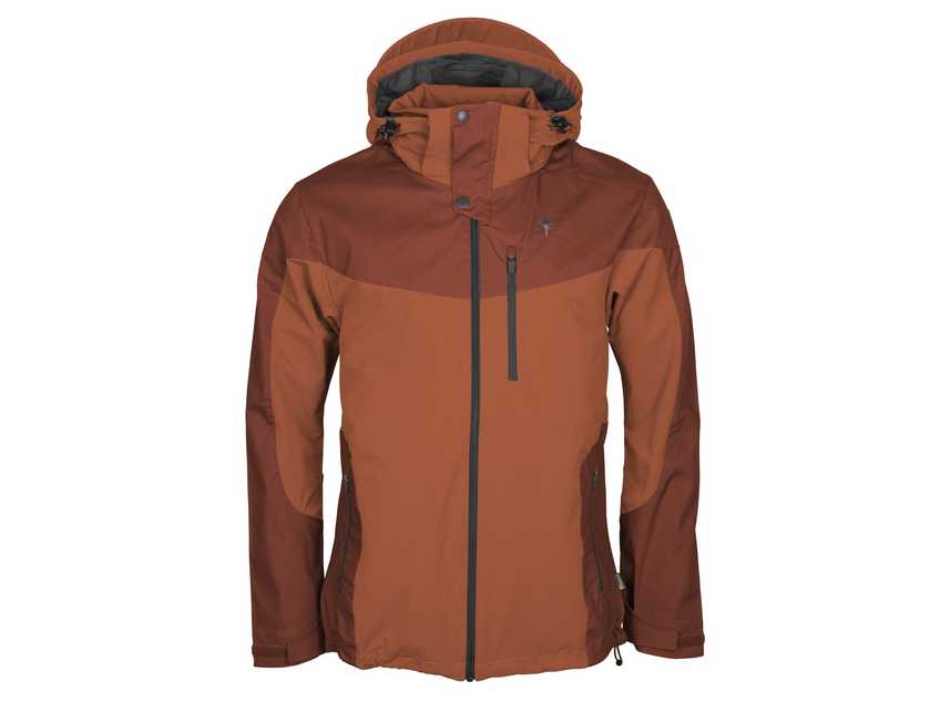 Pinewood Finnveden Hybrid Heren Jas Terracotta (524) - ActieveHonden.com